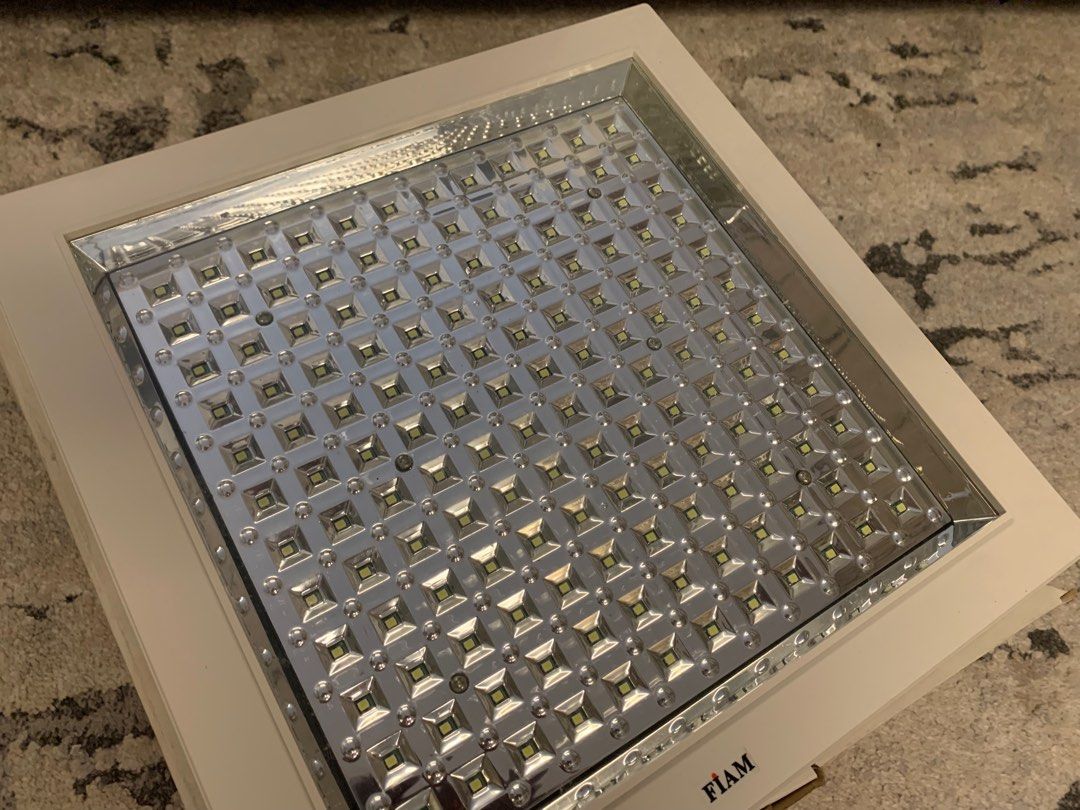 FIAM LED Square Ceiling Light 30.5 x 30.5 CM, Furniture & Home Living ...