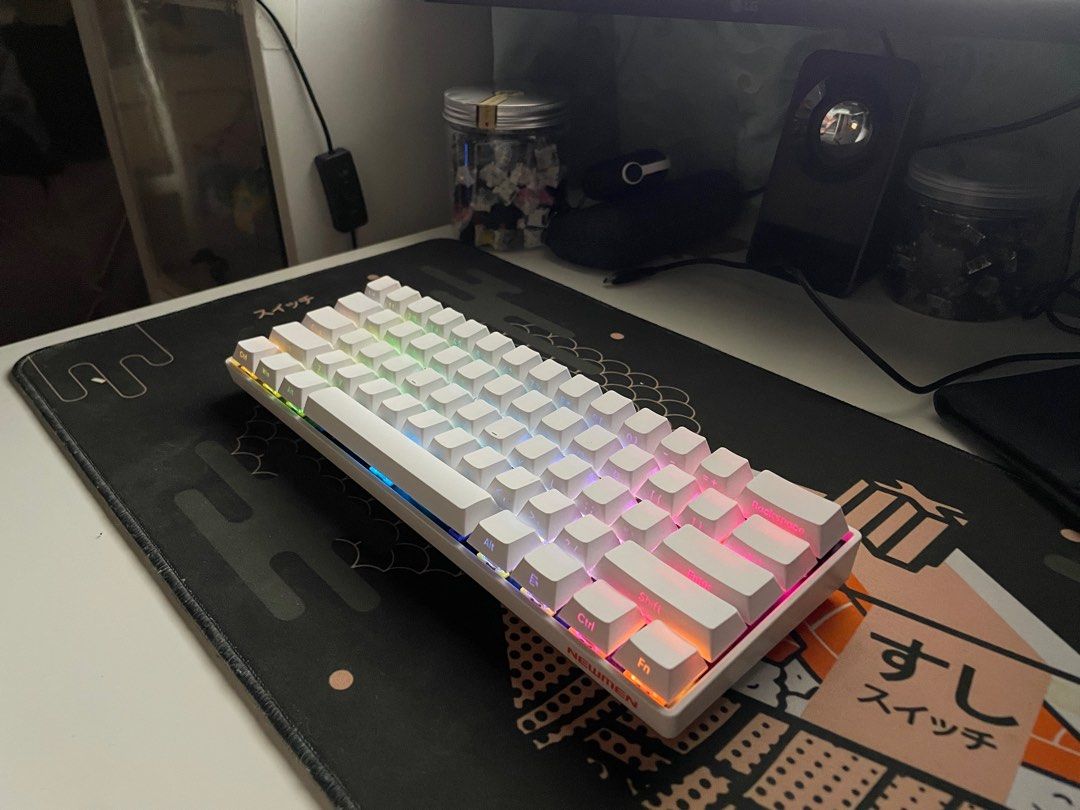 [freegifts] budget 60% portable fully mod mechanical keyboard ...