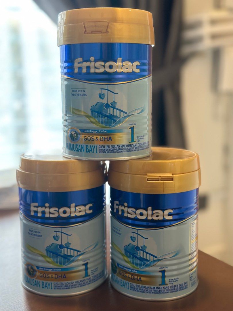 Frisolac Step 1 (400g per tin), Babies & Kids, Nursing & Feeding ...
