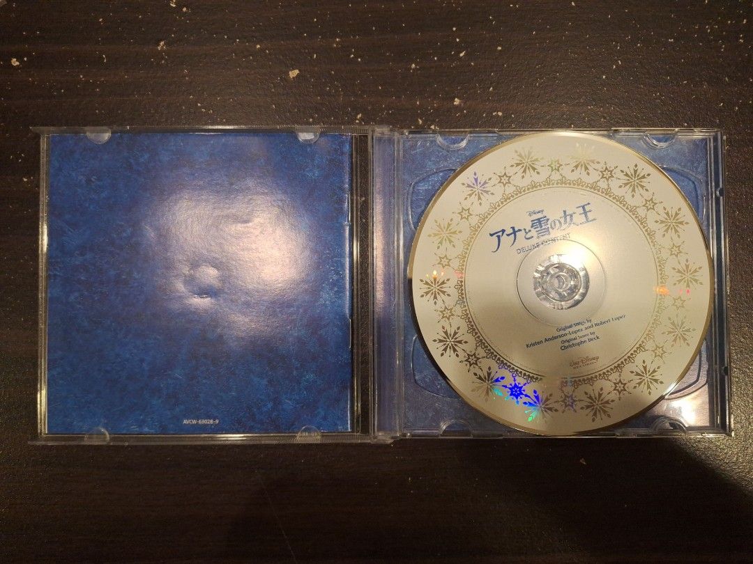 Frozen Deluxe Edition Soundtrack CD - English and Japanese, Hobbies ...
