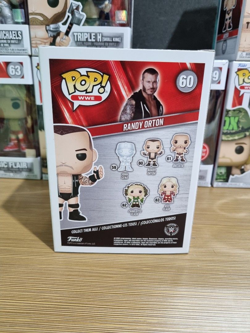 Funko Pop - WWE Randy Orton, Hobbies & Toys, Toys & Games on Carousell