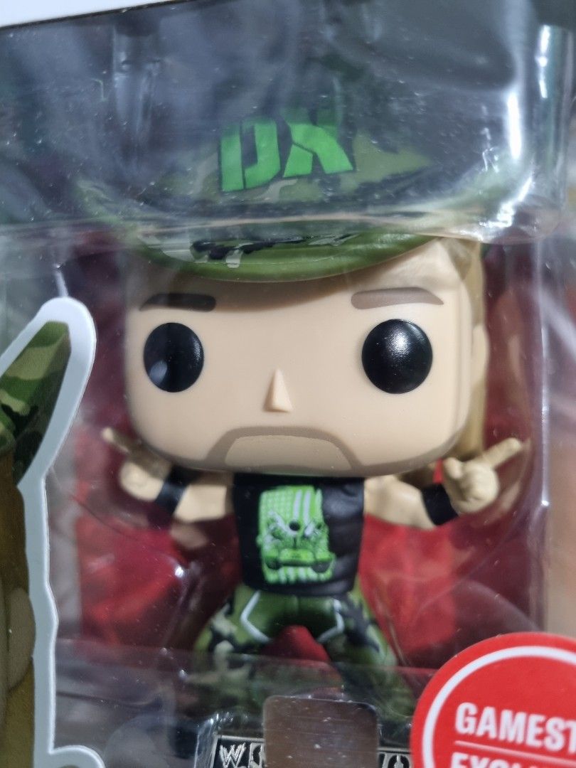 Funko Pop - WWE Shawn Michaels DX Gamestop Exclusive, Hobbies & Toys ...