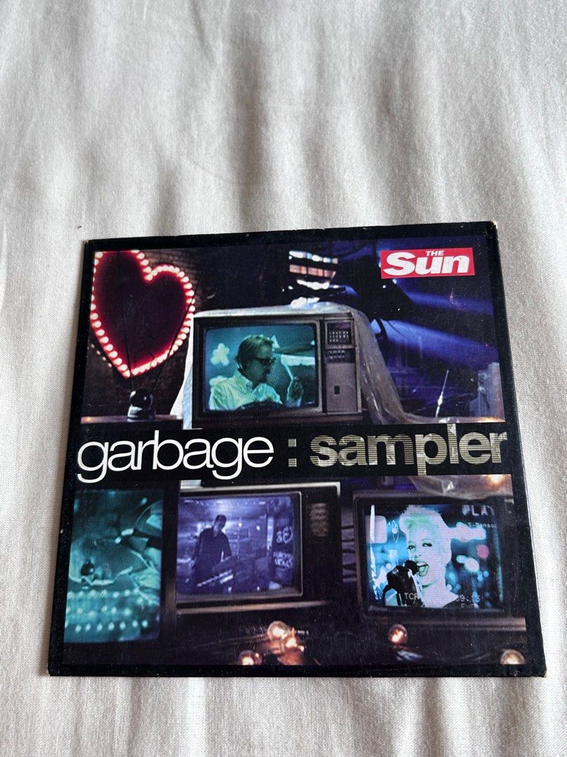 Garbage - Sampler CD (The Sun), Hobbies & Toys, Music & Media, CDs & DVDs on Carousell