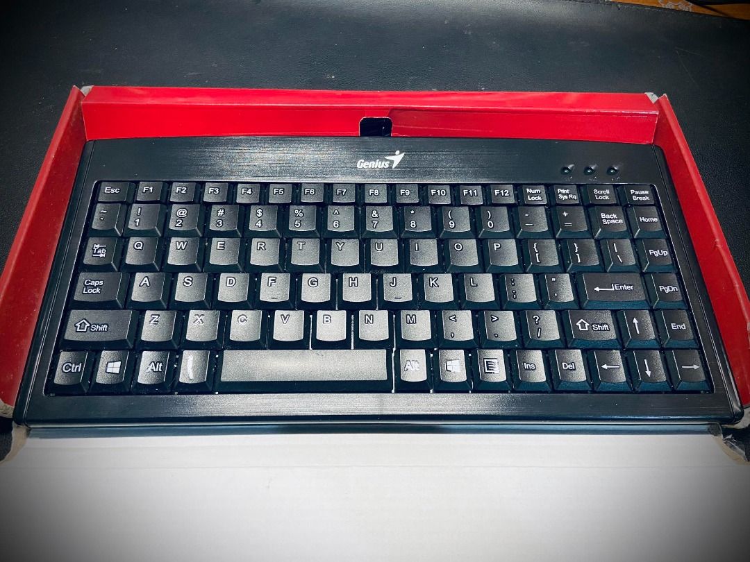 Genius Luxemate 100 USB Black Compact Size Keyboard, Computers & Tech ...