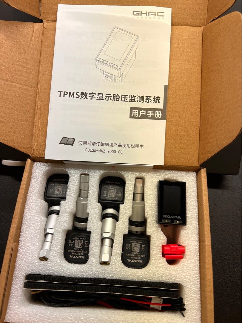 GENUINE HONDA ACCESS ORIGINAL TPMS, Car Accessories, Accessories on ...