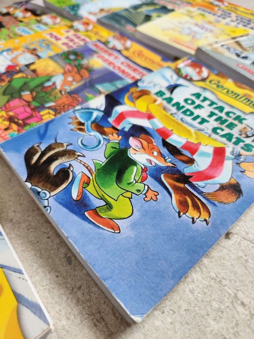 Geronimo Stilton #1 to #20 Books Set (20 books), Hobbies & Toys, Books ...