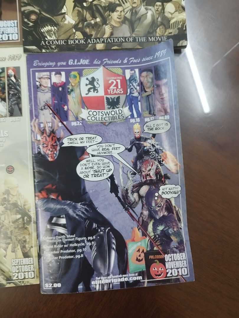 g.i. joe magazine cotsworld collectibles hot toys enterbay figures ...