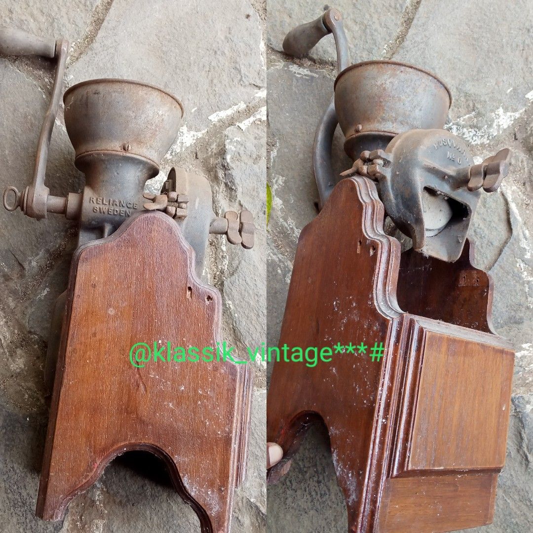 Gilingan jadul made in sweden, Antik, Lainnya di Carousell