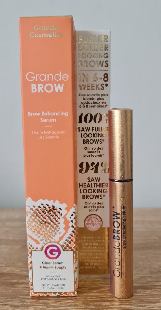 GrandeBROW Brow Enhancing Serum, Beauty & Personal Care, Face, Makeup ...