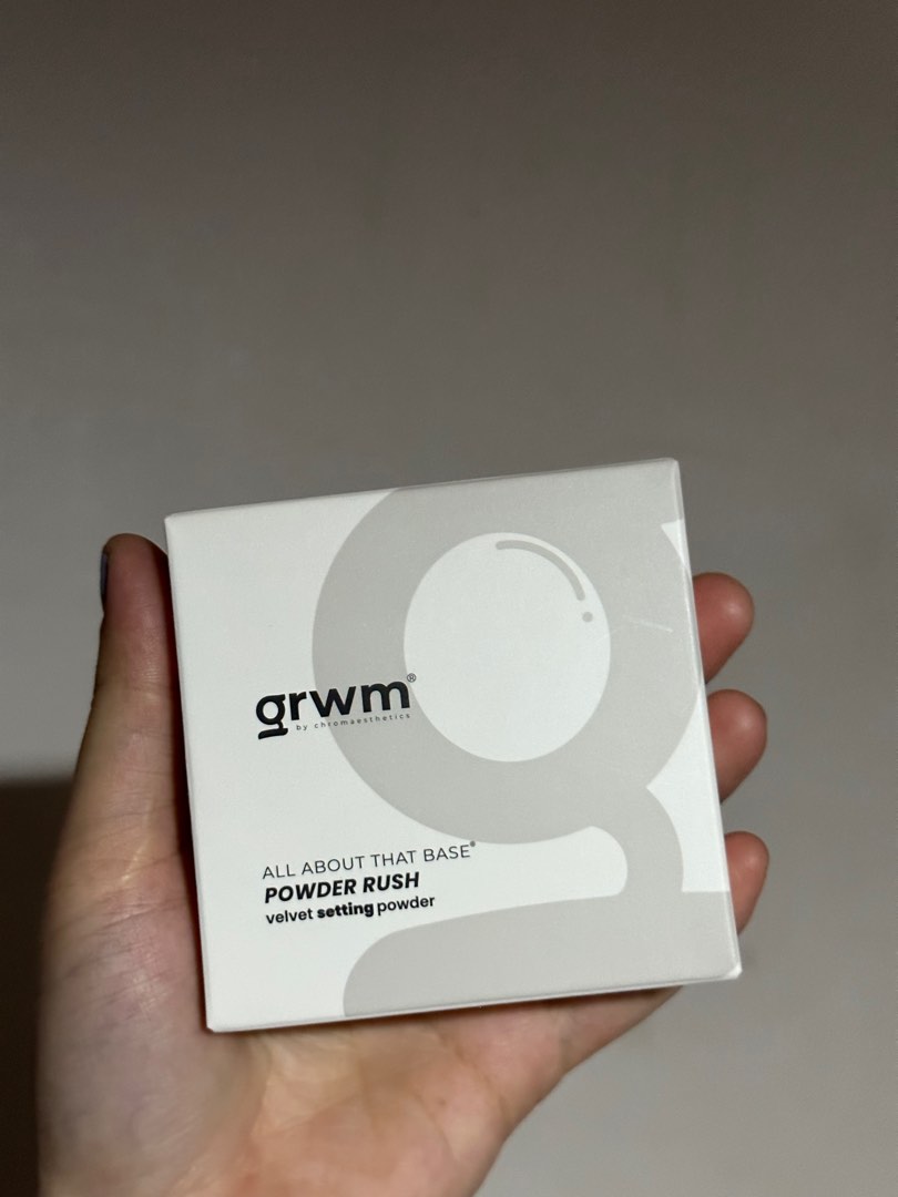 Grwm cosmetics powder rush velvet setting powder in Pearl, Beauty ...
