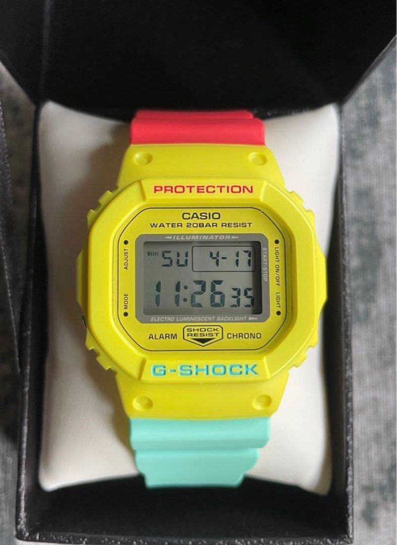 G-Shock DW-5900CMA-9JF Rasta Breezy (Japan Set), Men's Fashion, Watches ...