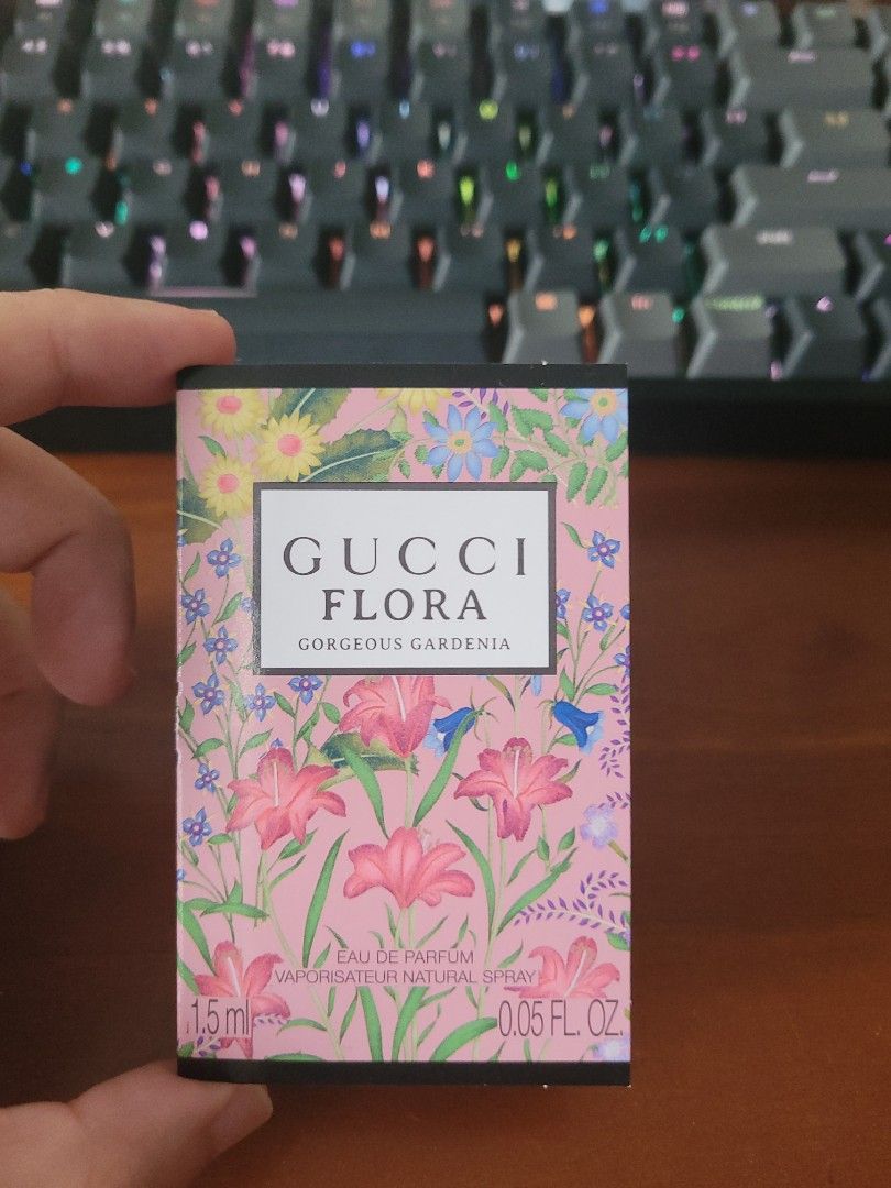 Gucci Flora Perfume EDP Sample (Gorgeous Gardenia), Beauty & Personal ...