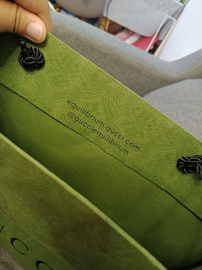 Gucci x Murberry Limited Edition Paper Bag, Luxury, Bags & Wallets on ...
