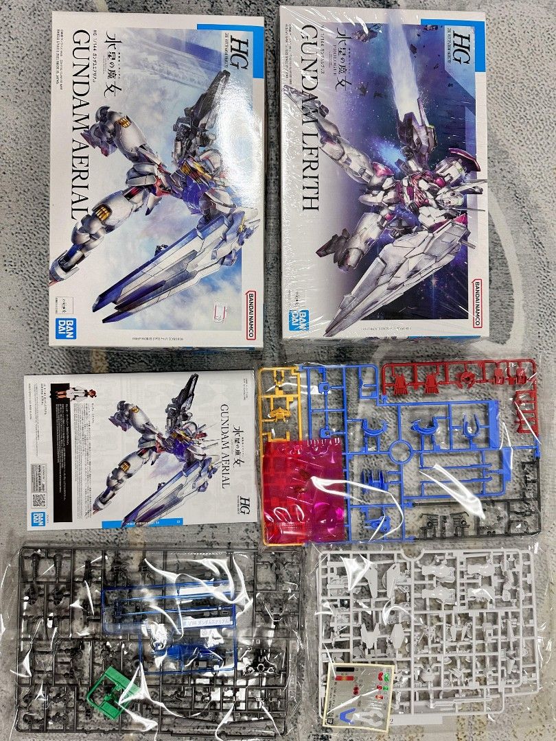 Gundam Aerial/Lfrith/MG Destiny, Hobbies & Toys, Toys & Games on Carousell