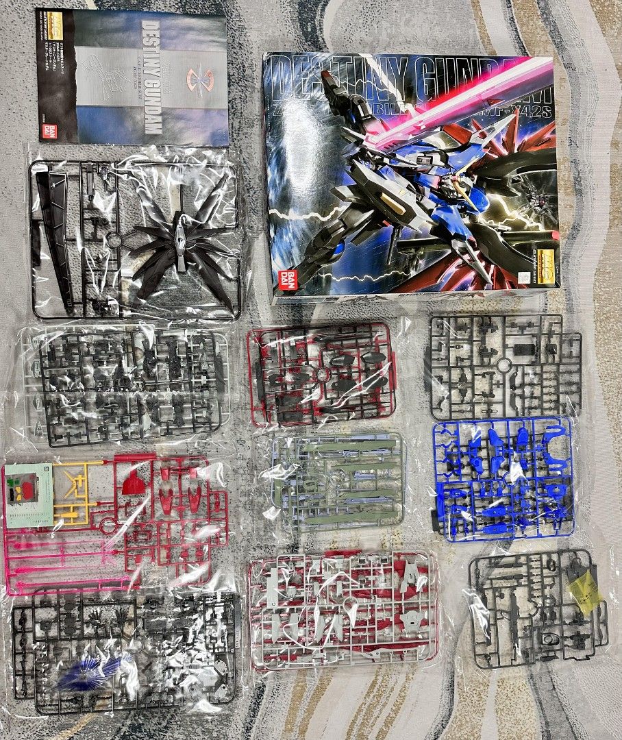 Gundam Aerial/Lfrith/MG Destiny, Hobbies & Toys, Toys & Games on Carousell