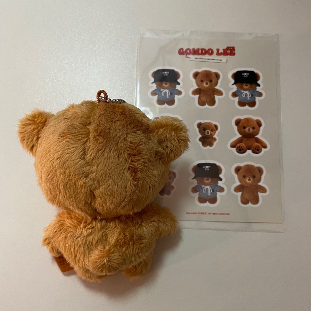 NCT Haechan Gomdo Lee 10cm Plush Keychain with Sticker Set, Hobbies ...