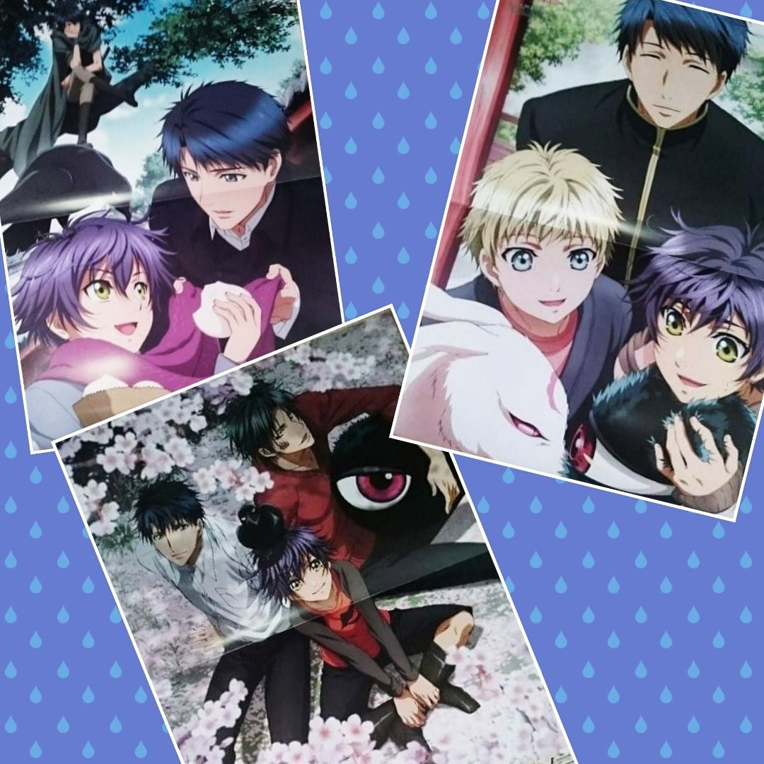 Hakkenden / Project K Anime Double Sided A3 Anime Poster - Featuring ...