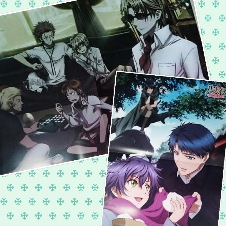Hakkenden / Project K Anime Double Sided A3 Anime Poster - Featuring ...