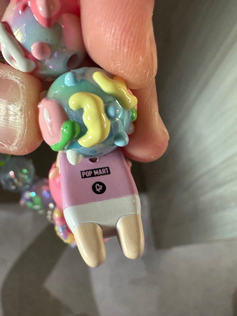 Handmade authentic Popmart Bunny keychain, Hobbies & Toys, Stationery ...