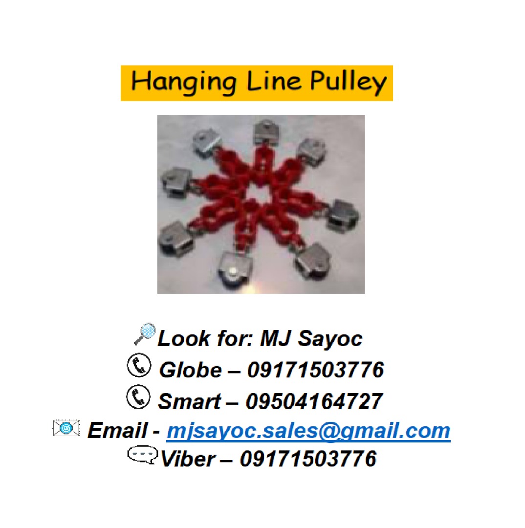 Hanging Line Pulley, Commercial & Industrial, Construction Tools ...