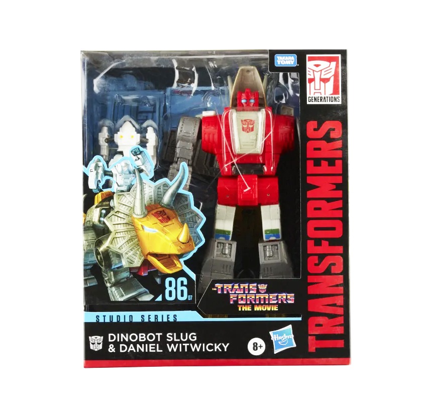 Hasbro Takara Tomy Transformers Dinobot Slug and Daniel Witwicky Studio ...