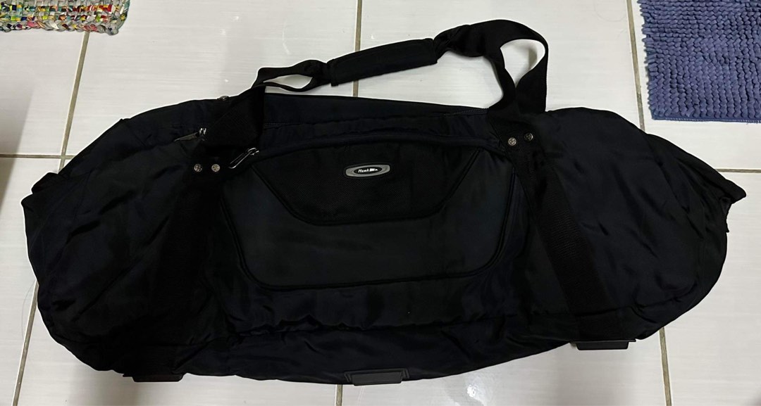 HAWK big duffle bag black, Men's Fashion, Bags, Backpacks on Carousell
