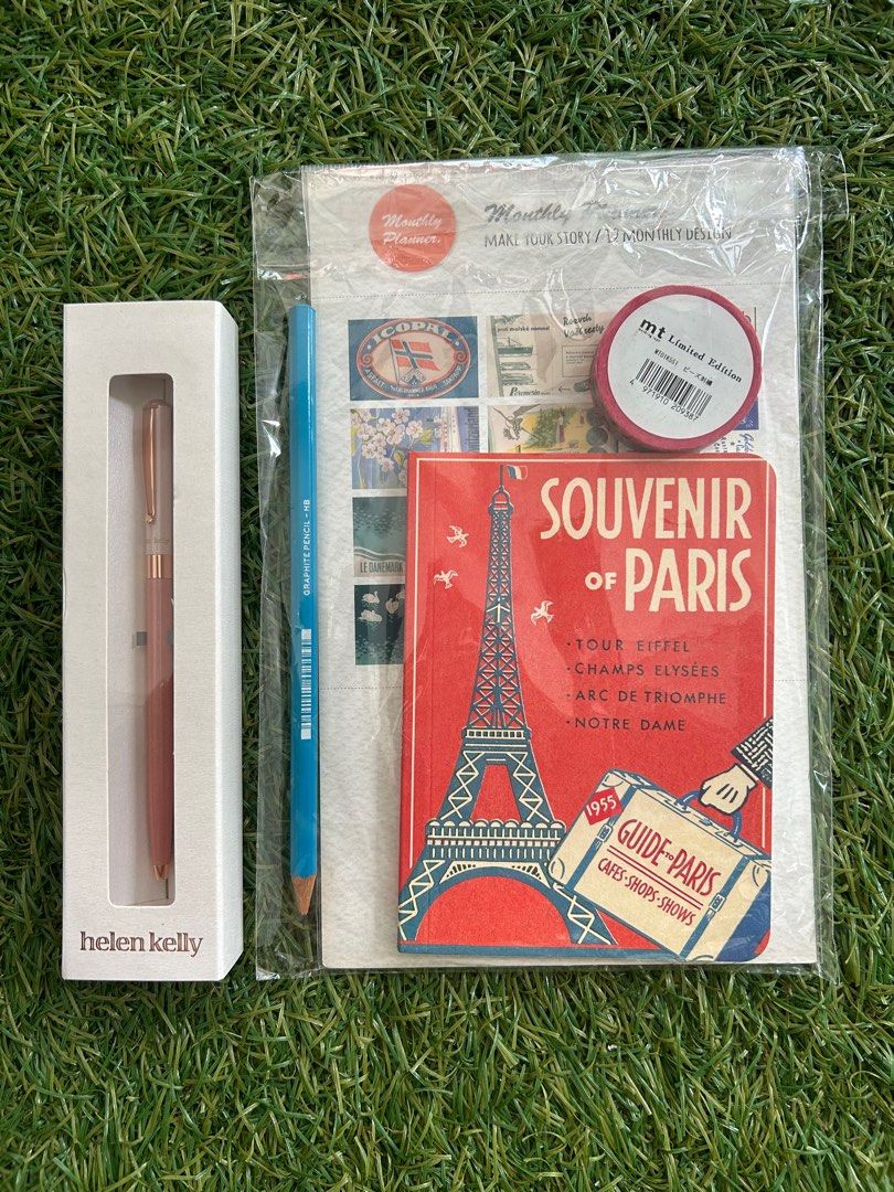 Helen Kelly Pen MT Tape Monthly Planner Paris Note book, Hobbies & Toys ...