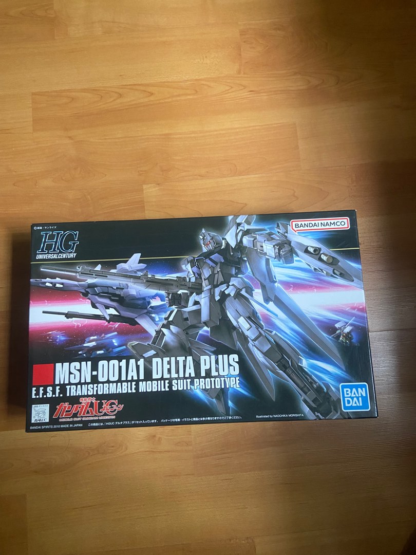 HG Delta Plus (Bandai), Hobbies & Toys, Toys & Games on Carousell