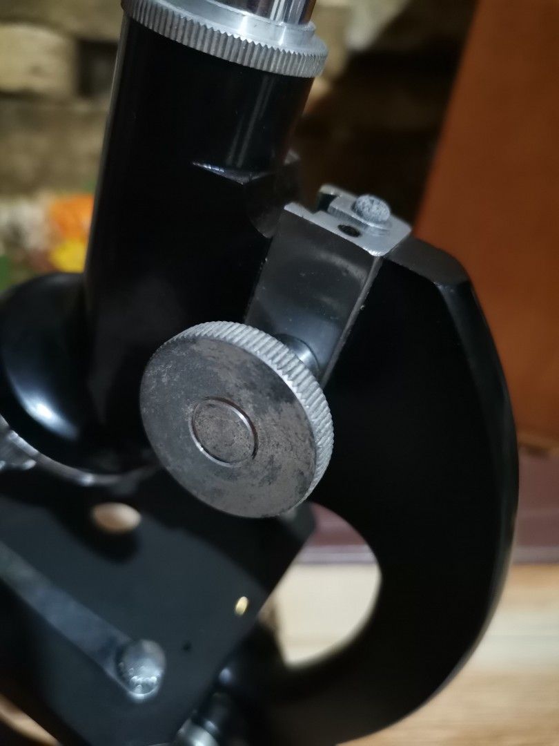 Hino Milton Japan 40x-600x Microscope Set (AS IS), Health & Nutrition ...