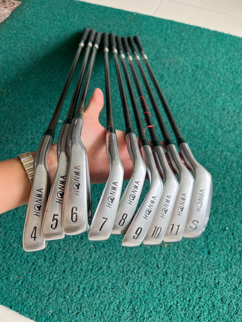HONMA LB 606 ladies irons 9 clubs, Sports Equipment, Sports & Games ...