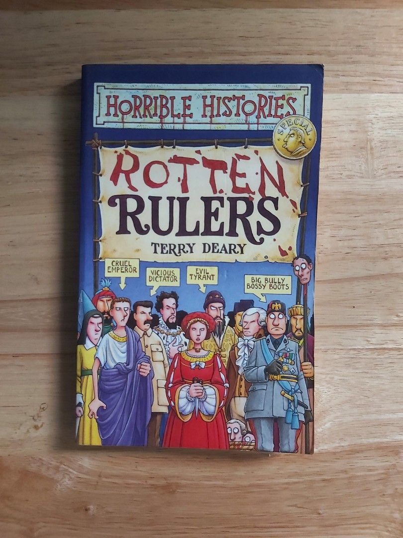 Horrible Histories: Rotten Rulers - Terry Deary, Hobbies & Toys, Books ...