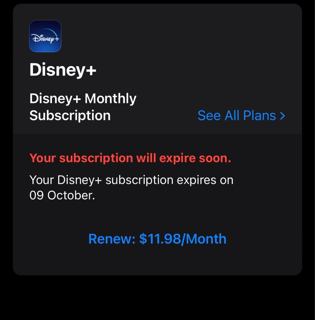 Hotstar and Disney+ Subscription, TV & Home Appliances, TV ...