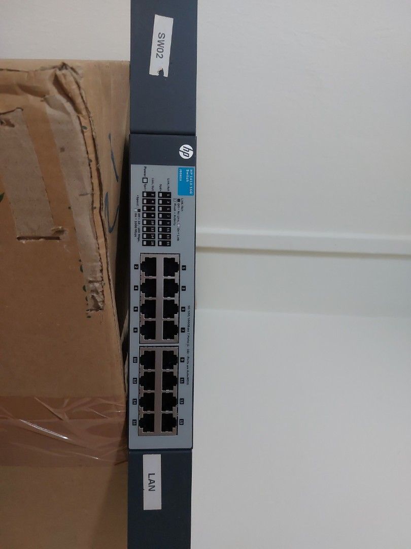 HP switch, Computers & Tech, Parts & Accessories, Networking on Carousell