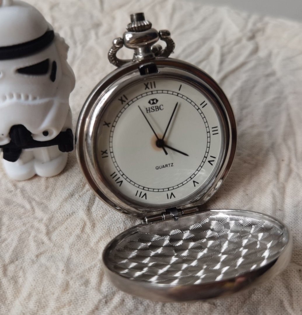 HSBC Lion Pocket Watch, Hobbies & Toys, Collectibles & Memorabilia ...