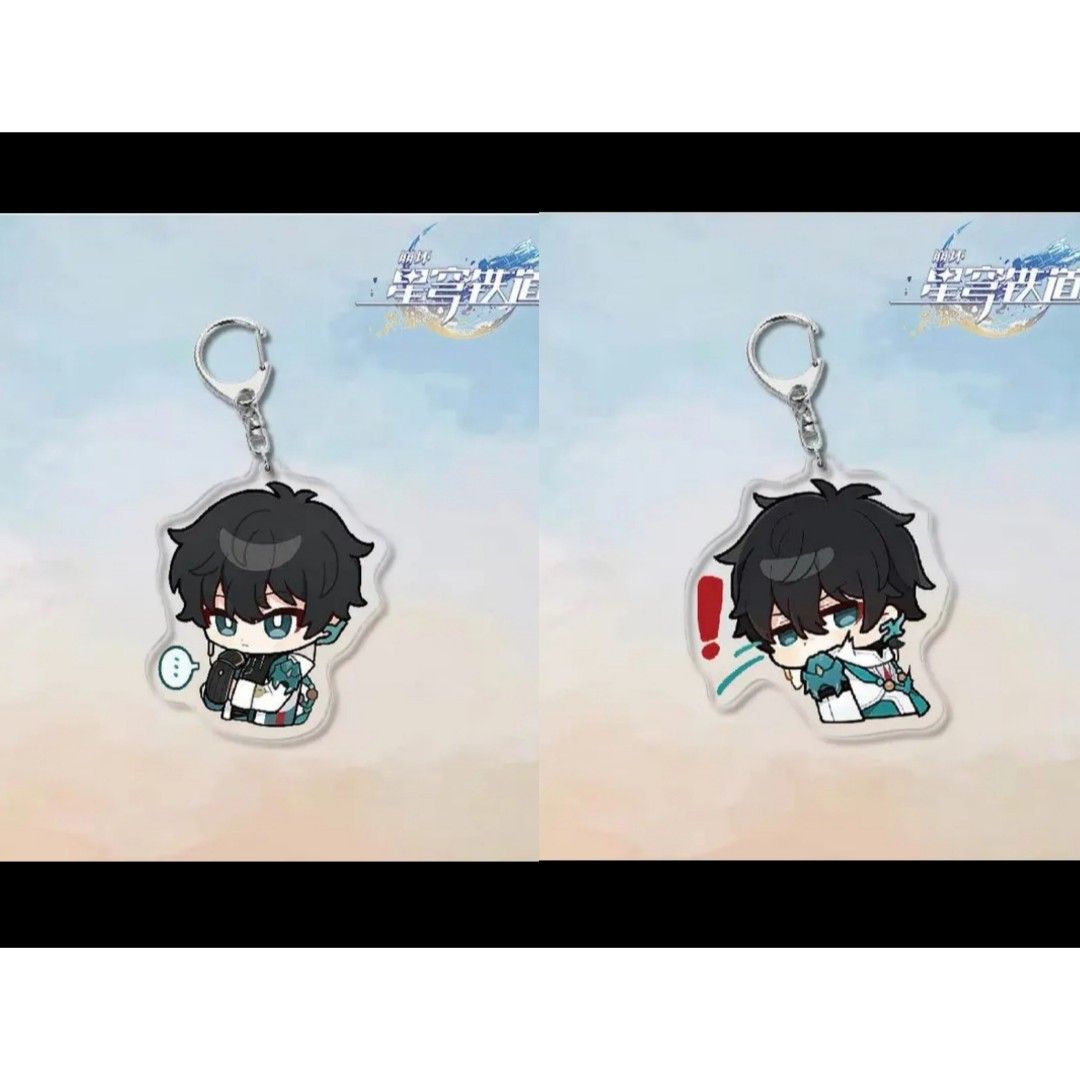 [HSR] Cute Chibi Character Acrylic Keychains (Pre-Order) Honkai Star ...