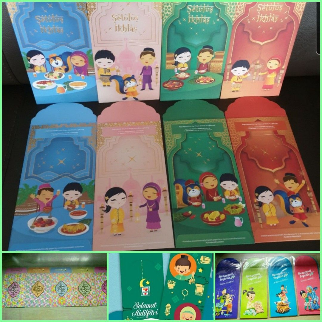 Hunterz Sampul Duit Raya Ang Pow / Festive Money Packets, Hobbies ...