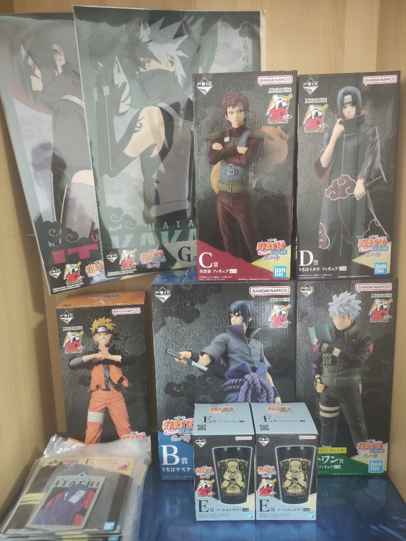 Ichiban Kuji Naruto Shippuden Shinobi No Kizuna A B C D E F G Lp All