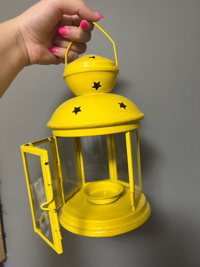 IKEA (Rotera) lantern tealight / candle holder, Furniture & Home Living ...