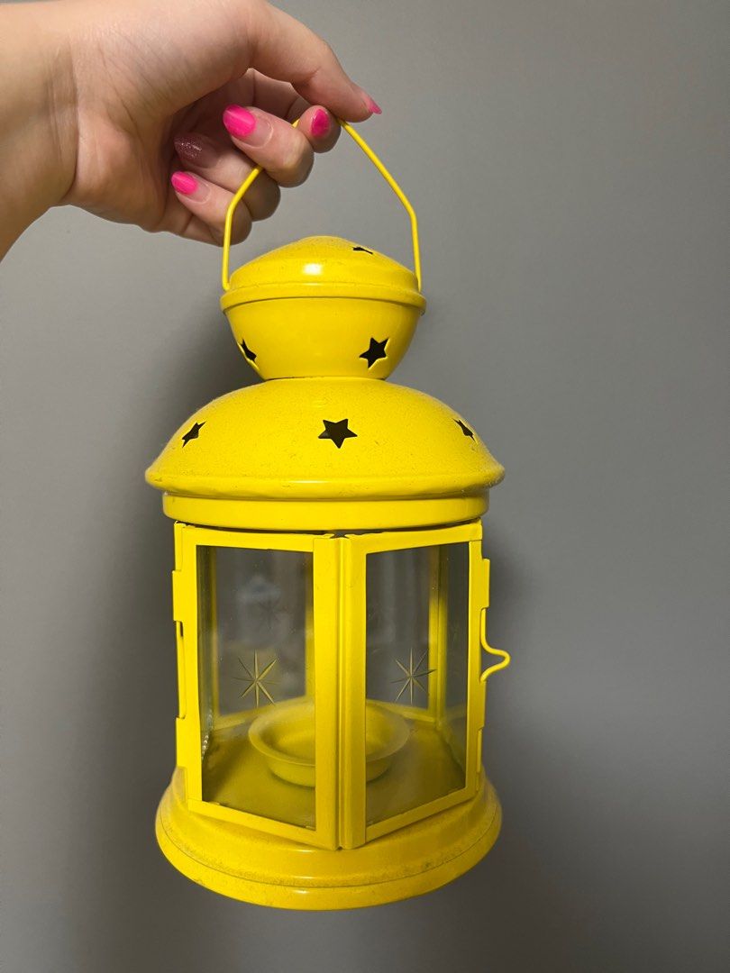 IKEA (Rotera) lantern tealight / candle holder, Furniture & Home Living ...