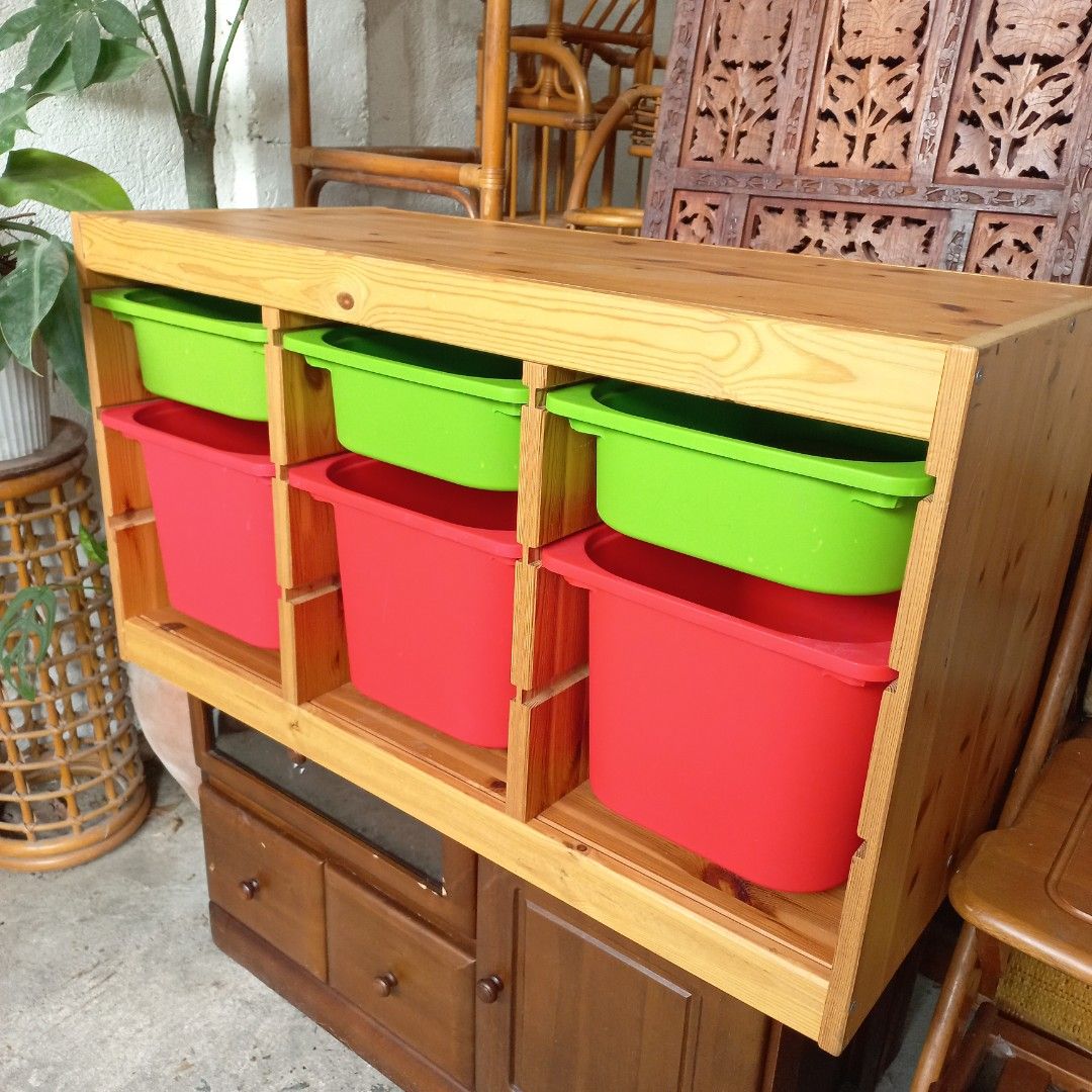 Ikea Trofast storage unit with 6 drawers, Furniture & Home Living ...