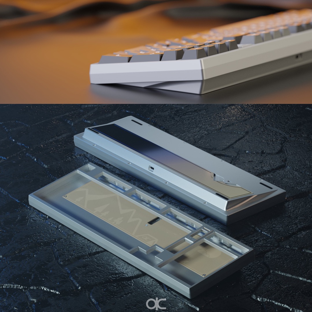 [In Stock] QK100 by Qwertykey / Owlab 98% 1800 CNC-machined full ...