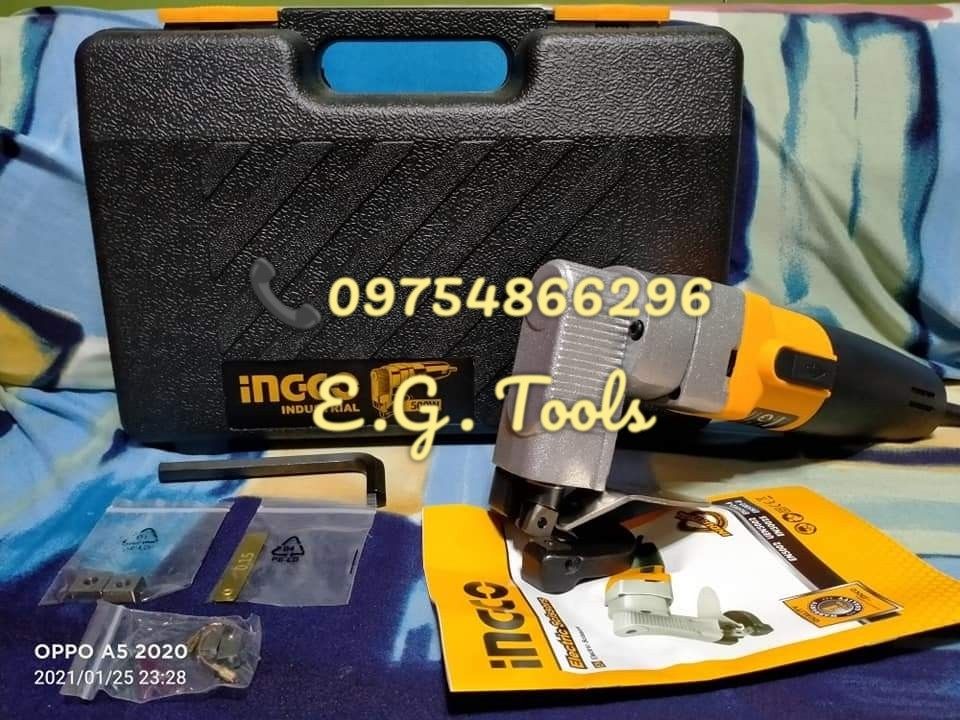 INGCO 500W, 2.5mm Electric Scissor / Electric Metal Shear (EN5002 ...
