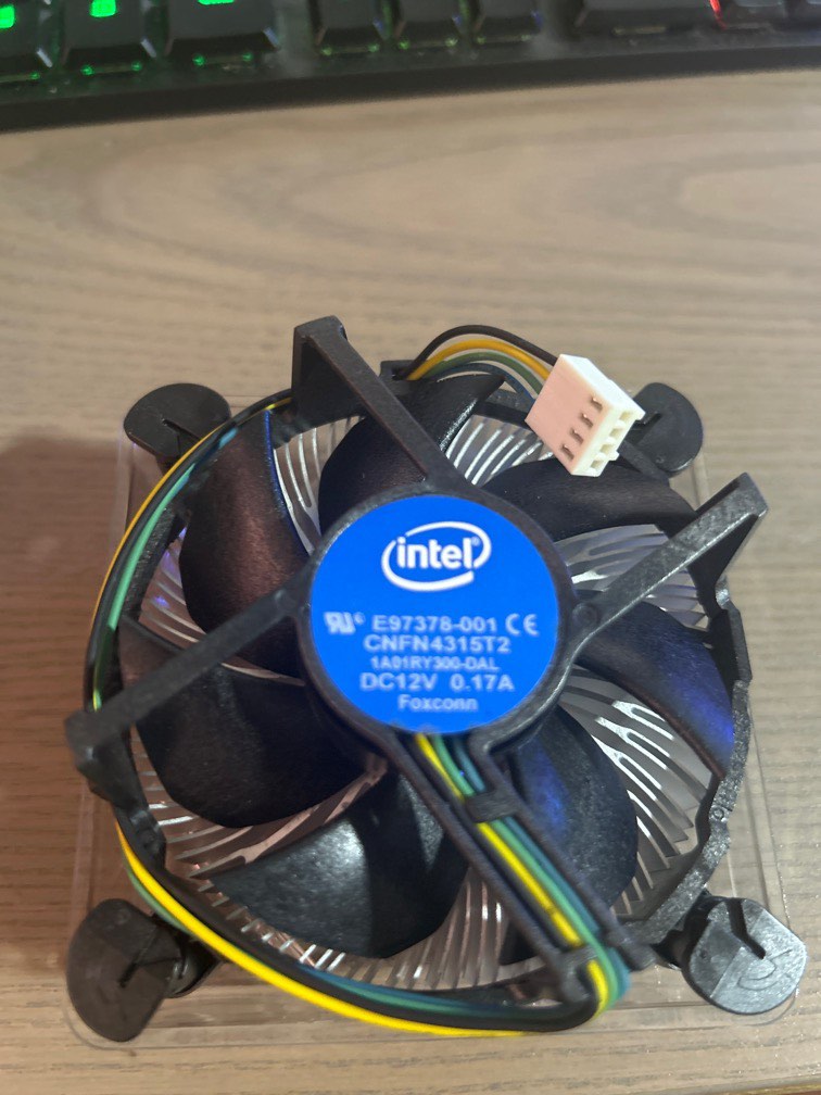 Intel stock fan, Computers & Tech, Parts & Accessories, Computer Parts ...