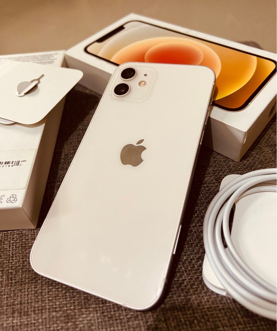 iPhone 12 White 128GB 5G, Mobile Phones & Gadgets, Mobile Phones ...