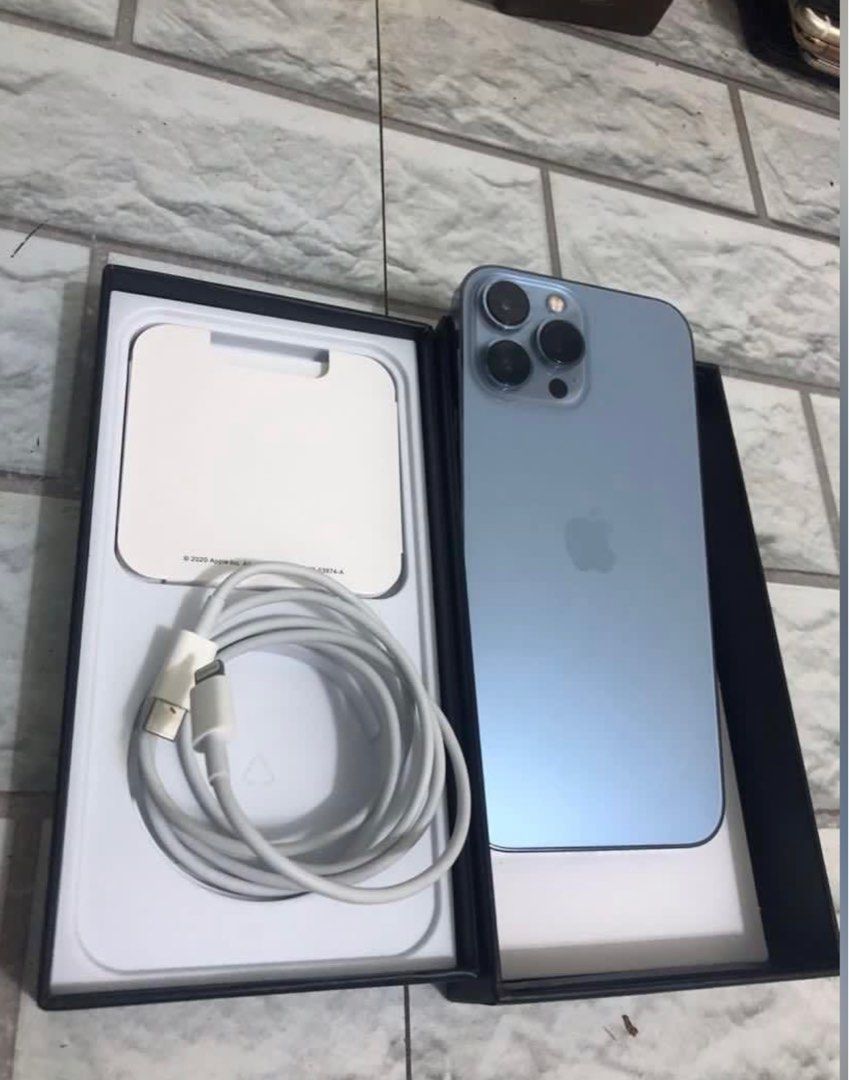 iphone 13 pro max 512gb sierra bule ex DIGIMAP, Telepon Seluler ...