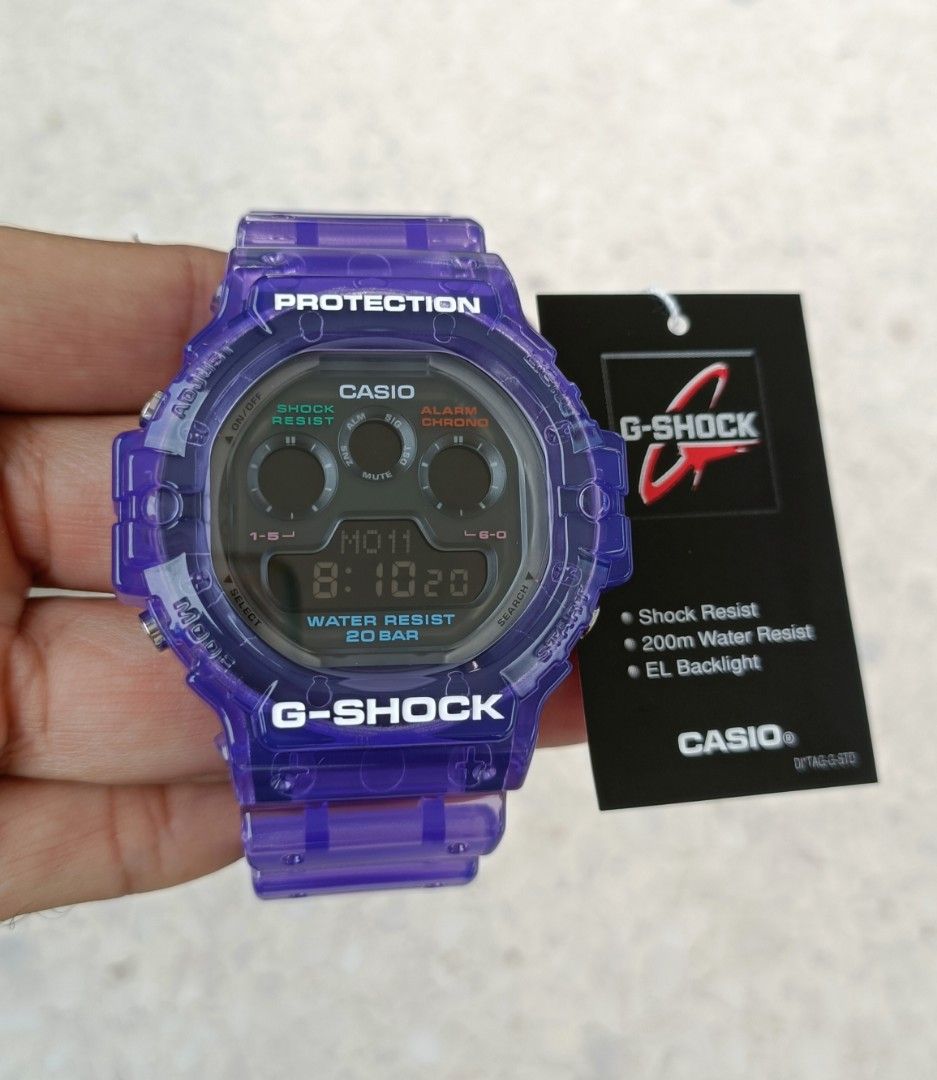 JAM CASIO G-SHOCK ORIGINAL DW-5900JT-6 TAPAK KUCING, Men's Fashion ...