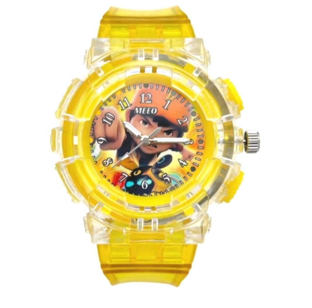 Jam tangan anak boboiboy lampu nyala jam tangan anak laki laki, Bayi ...