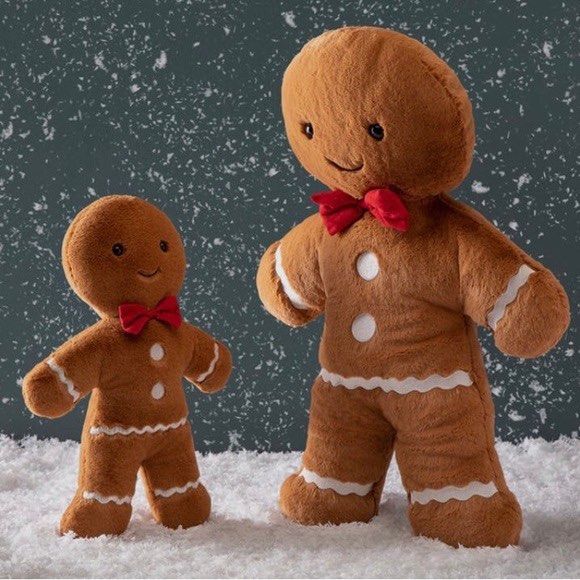 Jellycat Jolly Gingerbread Fred in Large, Hobbies & Toys, Toys & Games ...
