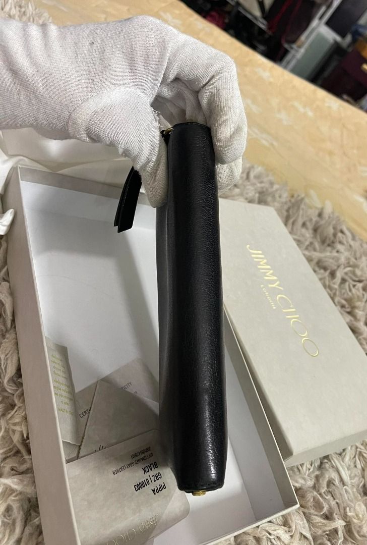 JIMMY CHOO WALLET COMPLETE INCLUSION WITH CARE CARD AND ORIG DUSTBAG ...