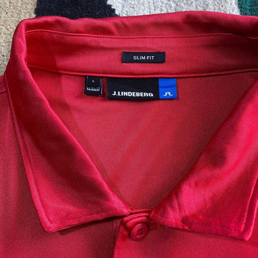 J.Lindeberg "M Carl TX Golf Shirt", Olah Raga, Baju Olahraga di Carousell